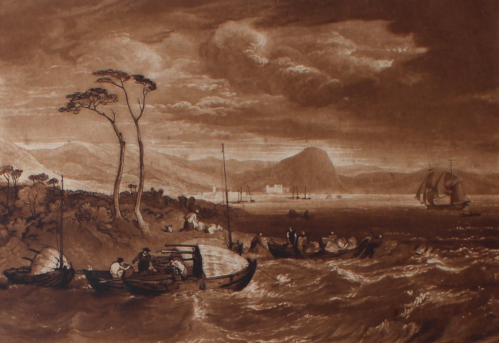 Inverary Castle and Town Scotland, Liber Studiorum [JMW Turner ...