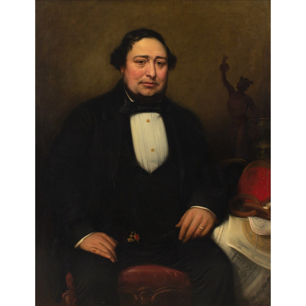 Thornton Rippingille, Portrait Of The Inventor Thomas Dunn