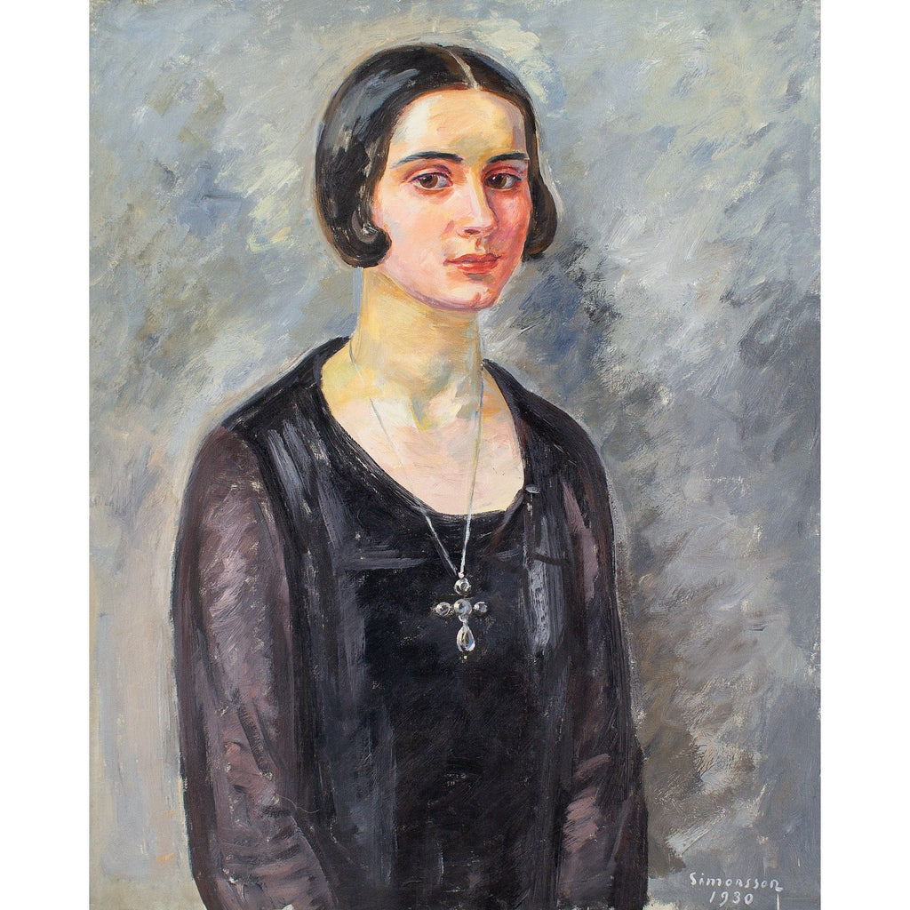 Birger Simonsson, Portrait Of Elsa Bratt – Brave Fine Art