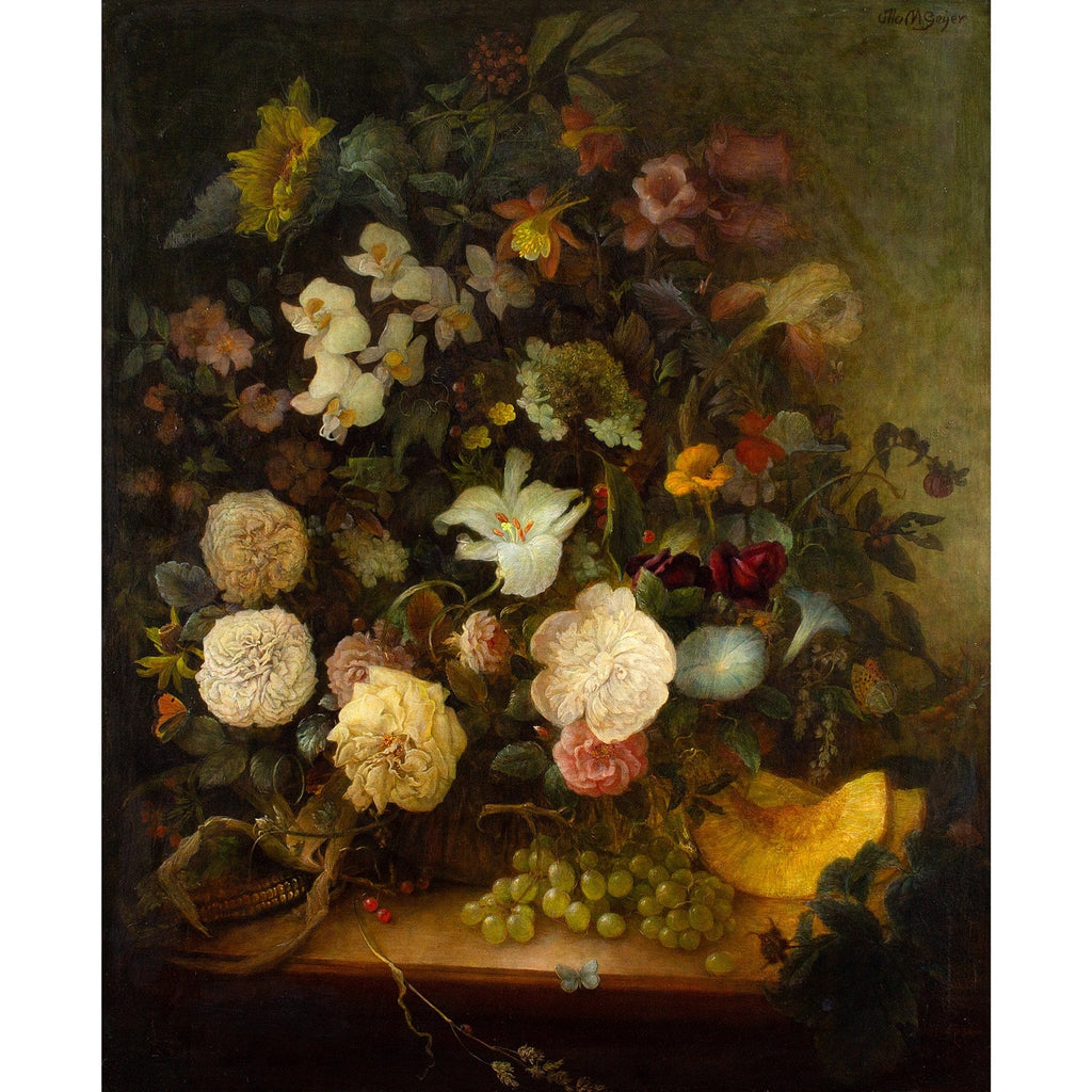 Otto M Geyer, A Flower Piece