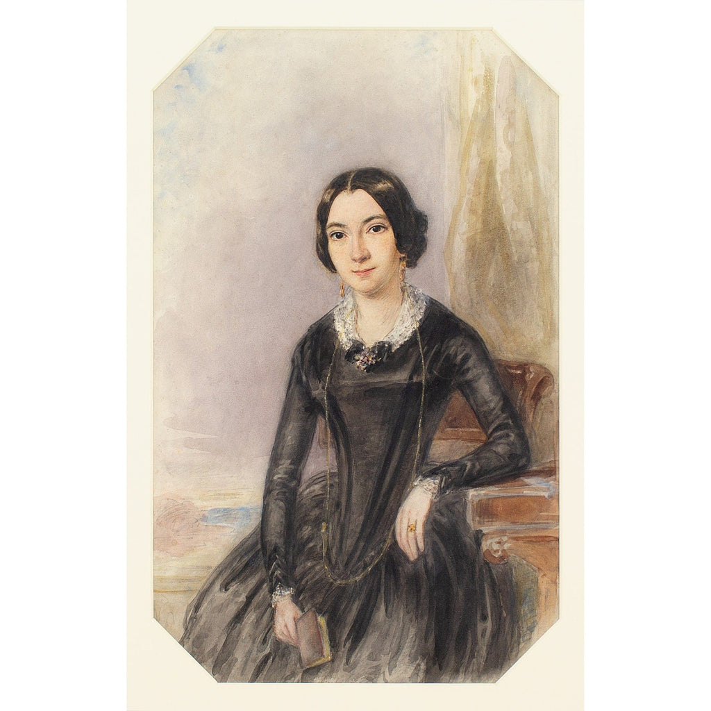 Alfred Edward Chalon RA, Portrait Of A Lady – Brave Fine Art