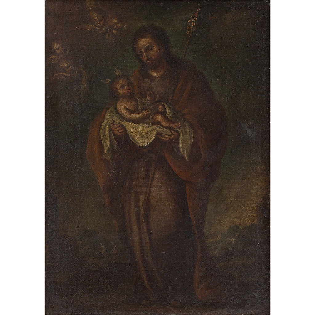 Bartolomé Esteban Murillo (Circle), Saint Joseph With The Christ Child ...