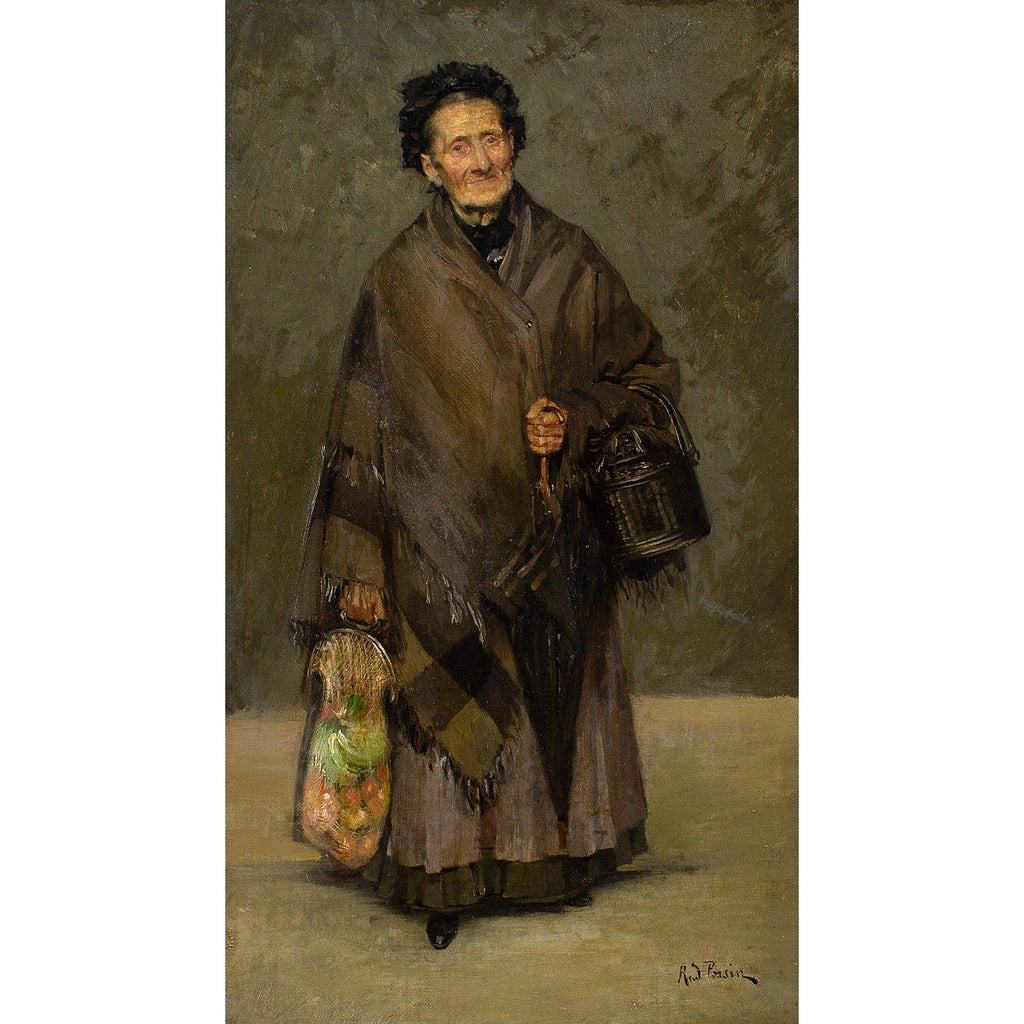 Rudolf Possin, Portrait Of A Woman – Brave Fine Art