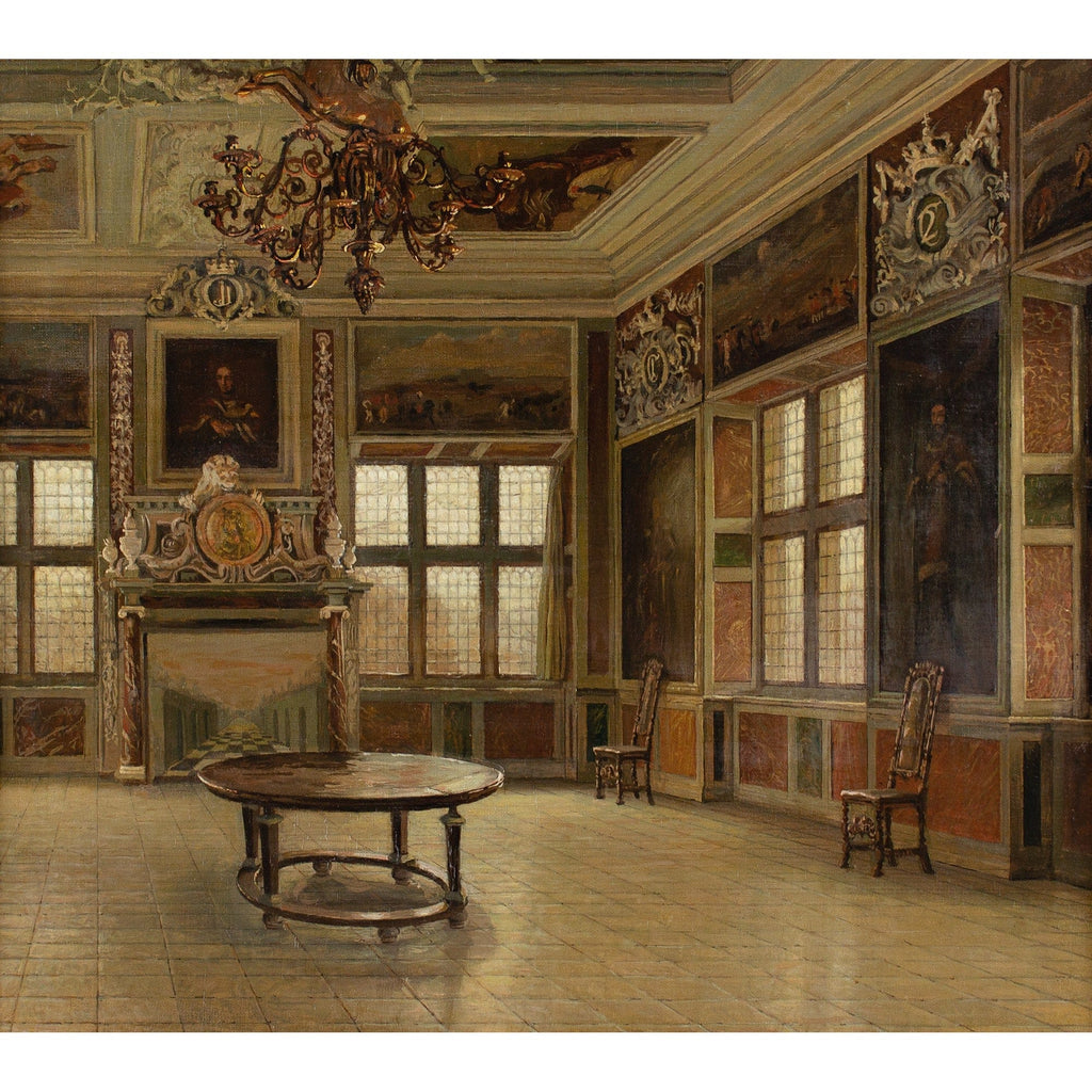 Harald Erhard-Hansen, The Audience Hall, Frederiksborg Castle, Denmark ...