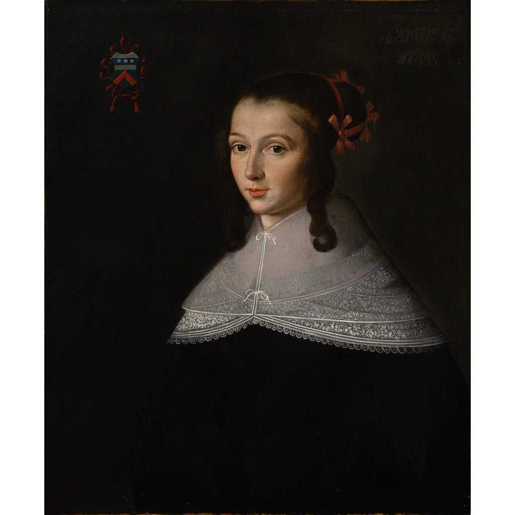 Jan Jansz I Westerbaen (Circle), Portrait Of A Lady Of The Le Breton D ...