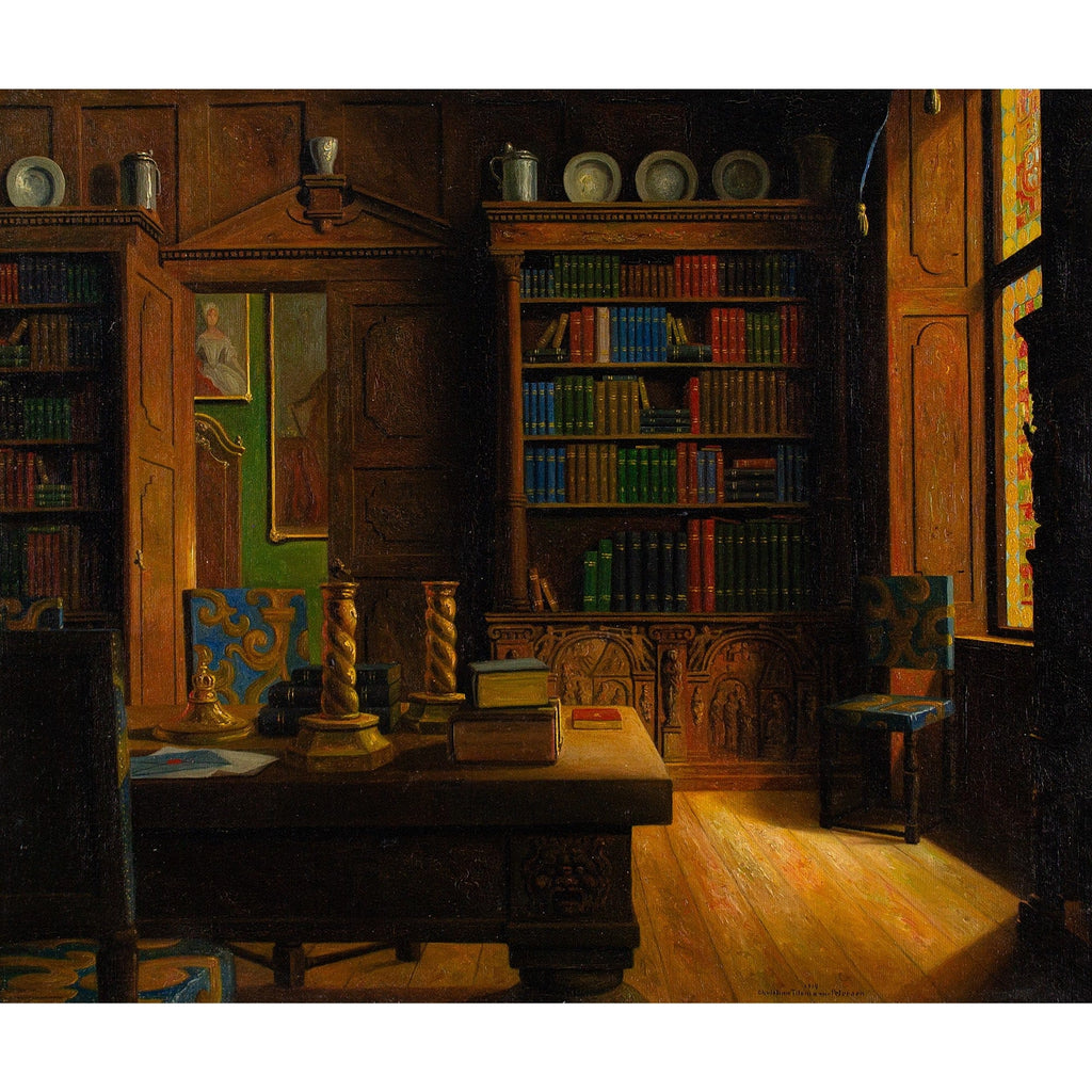 Christian Tilemann-Petersen, Charlottenlund Castle Interior, Scania, S