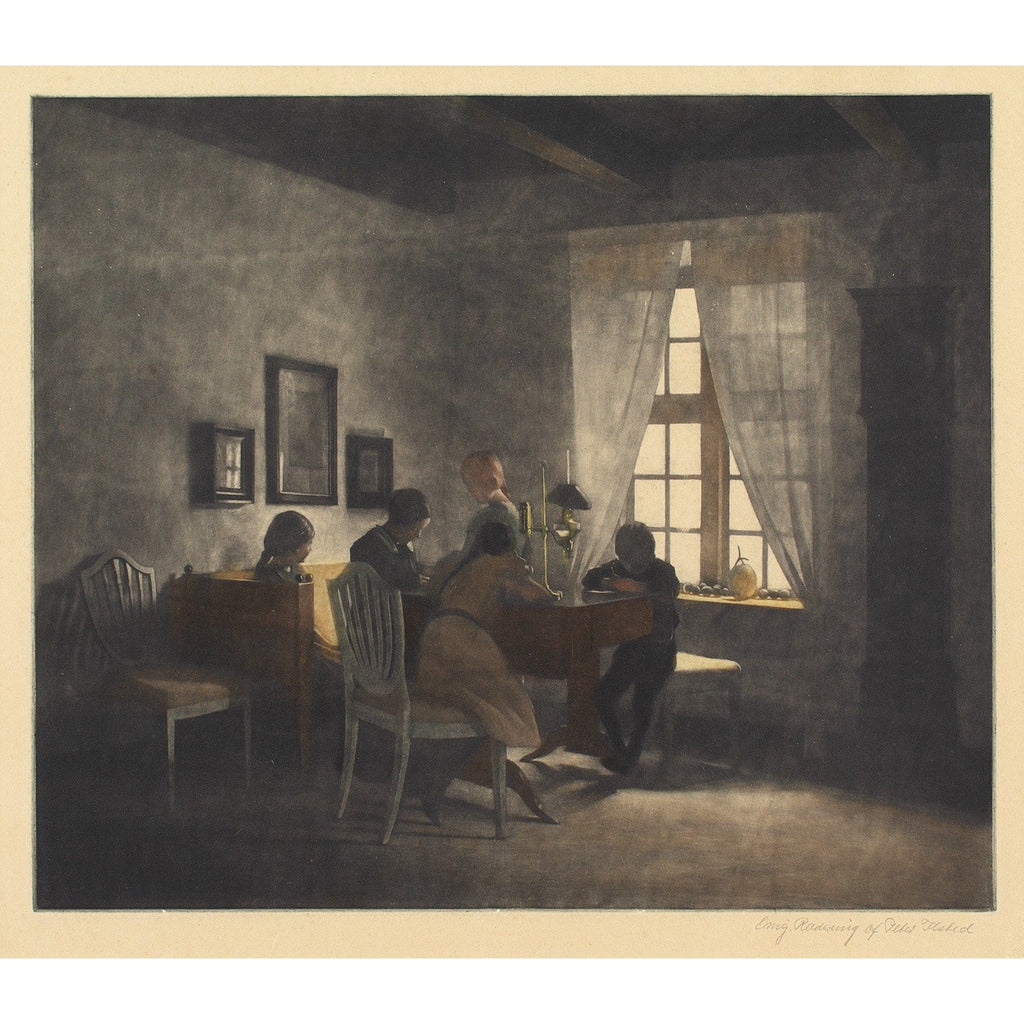 Peter Ilsted, A Rainy Day – Brave Fine Art