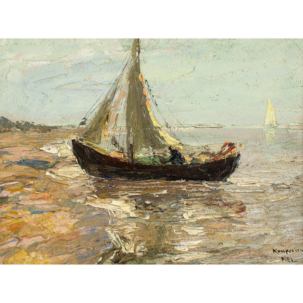 Mid-20th-Century, German, Sailboat – Brave Fine Art