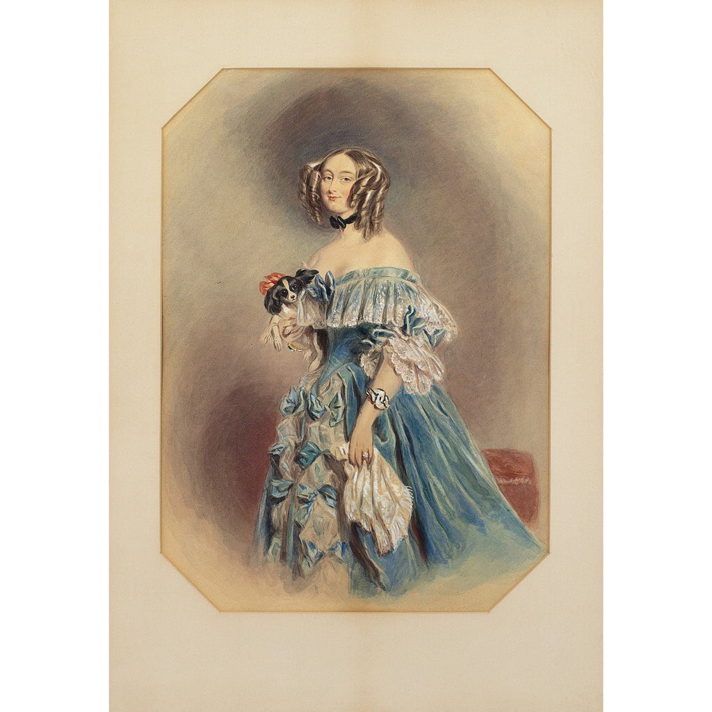 Mid-19th-Century Portrait Of Amelia Jenkins – Brave Fine Art