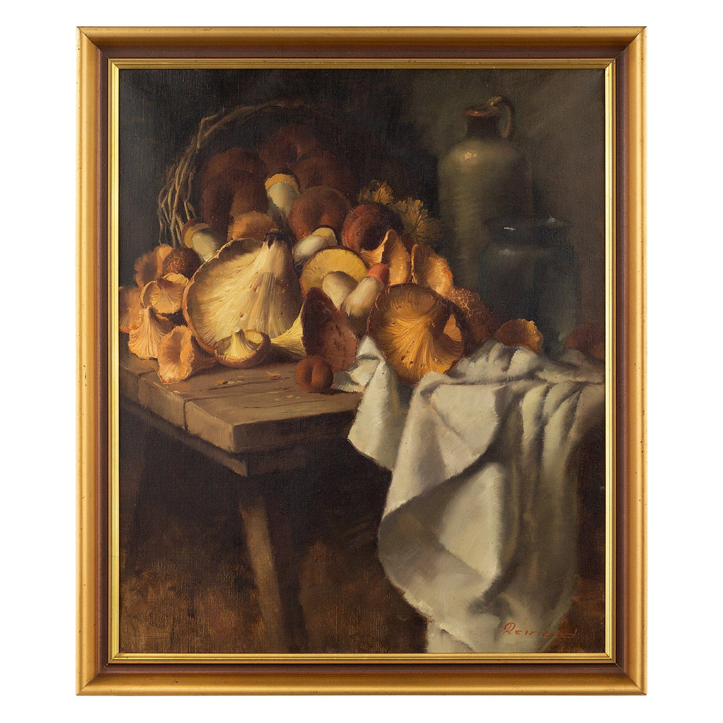 Josef Steiner, Still Life With Mushrooms