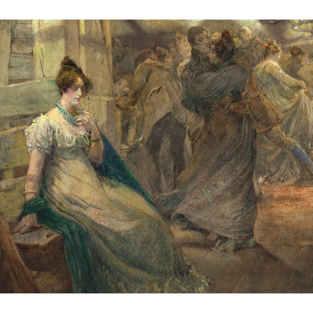 Edgar Bundy RA, The Wallflower