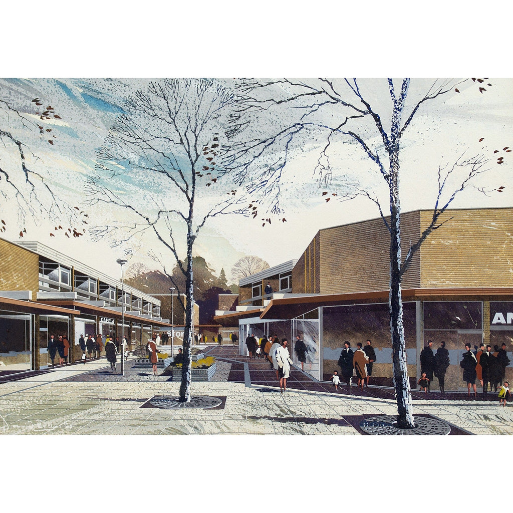 1960s British School Architectural Drawing – Brave Fine Art