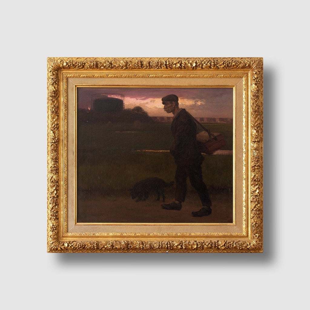 Reserved - Albert Pieter Hahn, On The Way To Work